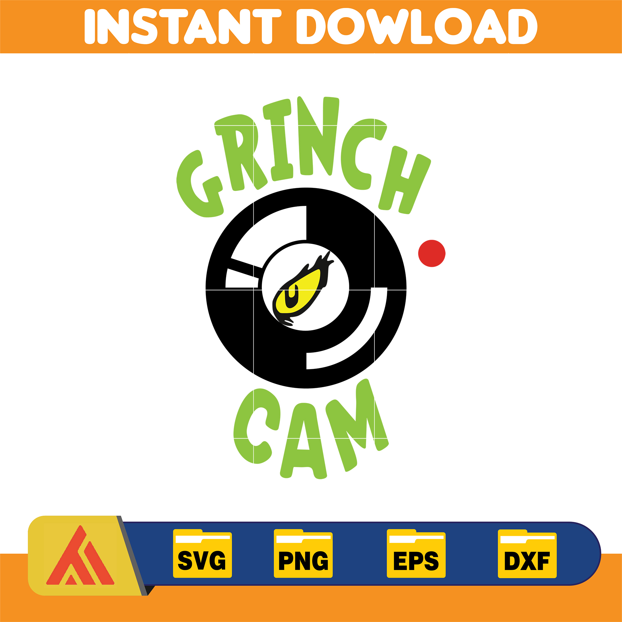 Grinch SVG, Grinch Christmas Svg, Grinch Face Svg, Grinch Ha | Inspire ...