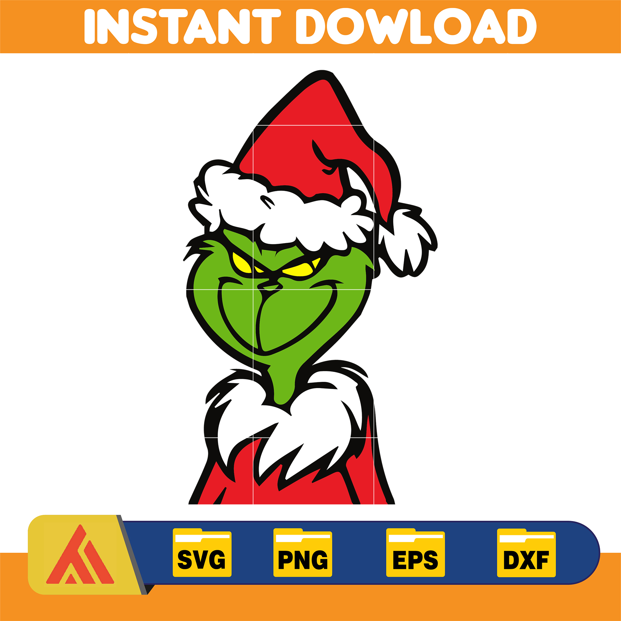 Grinch SVG, Grinch Christmas Svg, Grinch Face Svg, Grinch Ha | Inspire ...