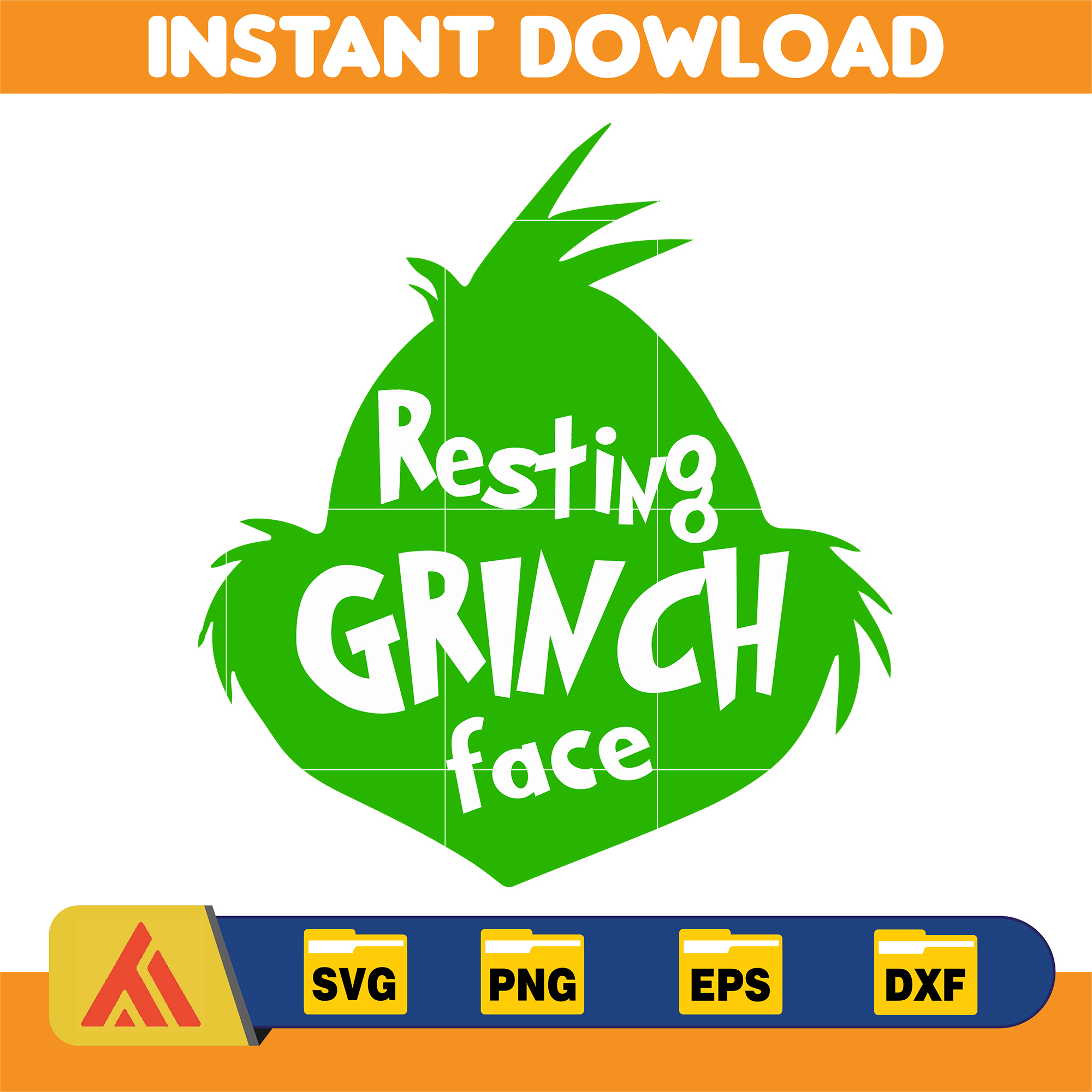Grinch SVG, Grinch Christmas Svg, Grinch Face Svg, Grinch Ha | Inspire ...