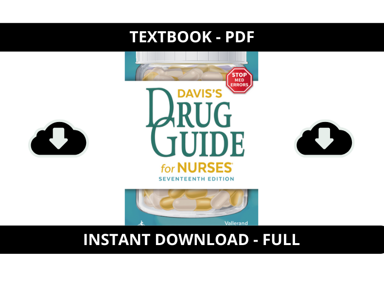 Davis's Drug Guide for Nurses Seventeenth Edition | Inspire Uplift