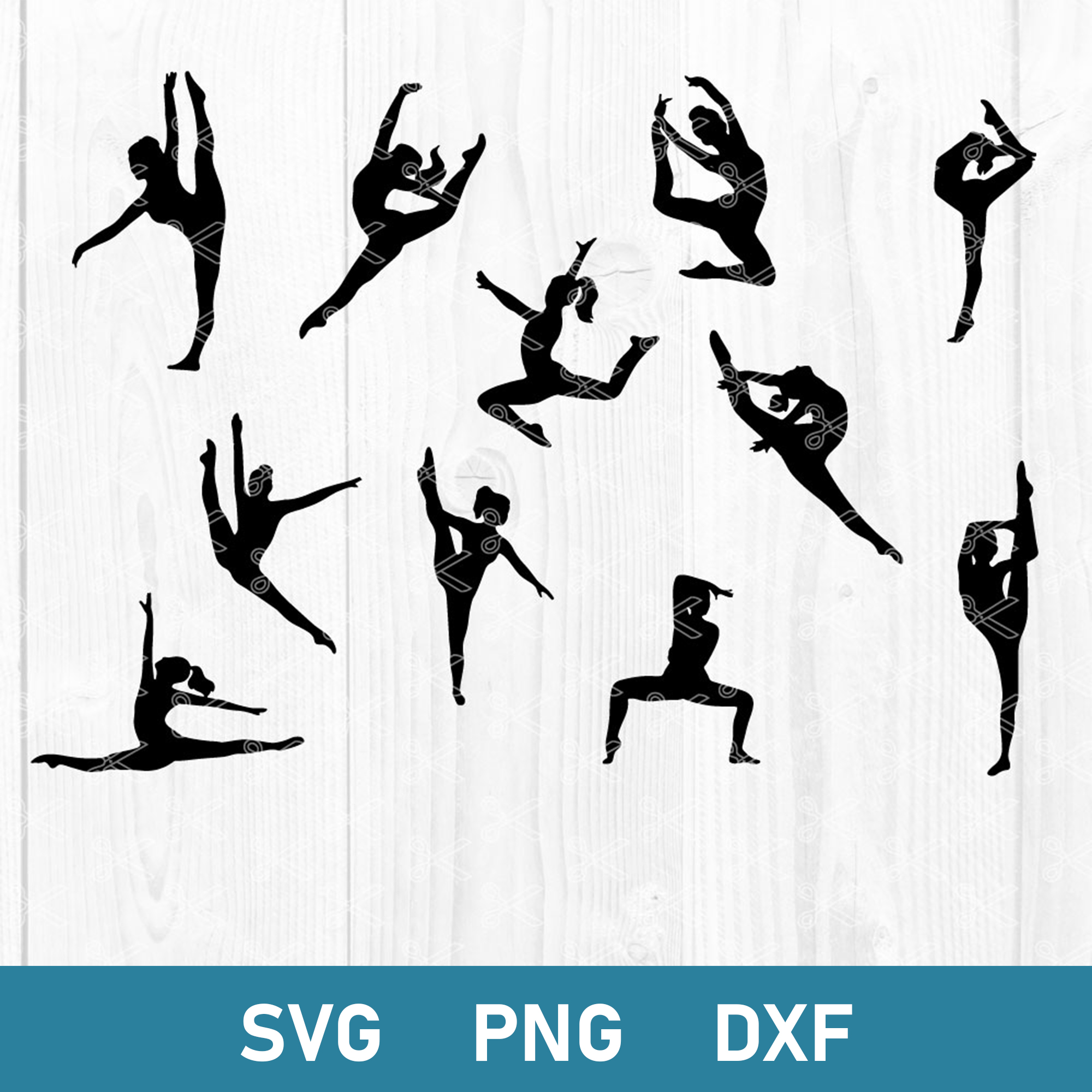 Dancer Bundle Svg, Dancer Svg, Dancing Svg, Png Dxf Digital | Inspire ...