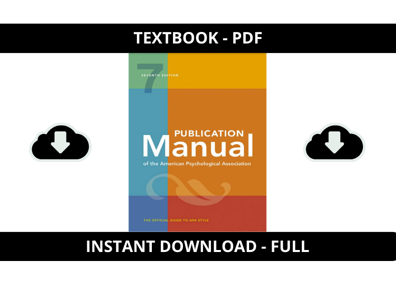 Publication Manual 7th Edition of the American Psychological | Inspire Uplift