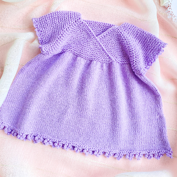 KNITTING PATTERN KYOTO Dress for Girl / PDF / 6 Sizes | Inspire Uplift