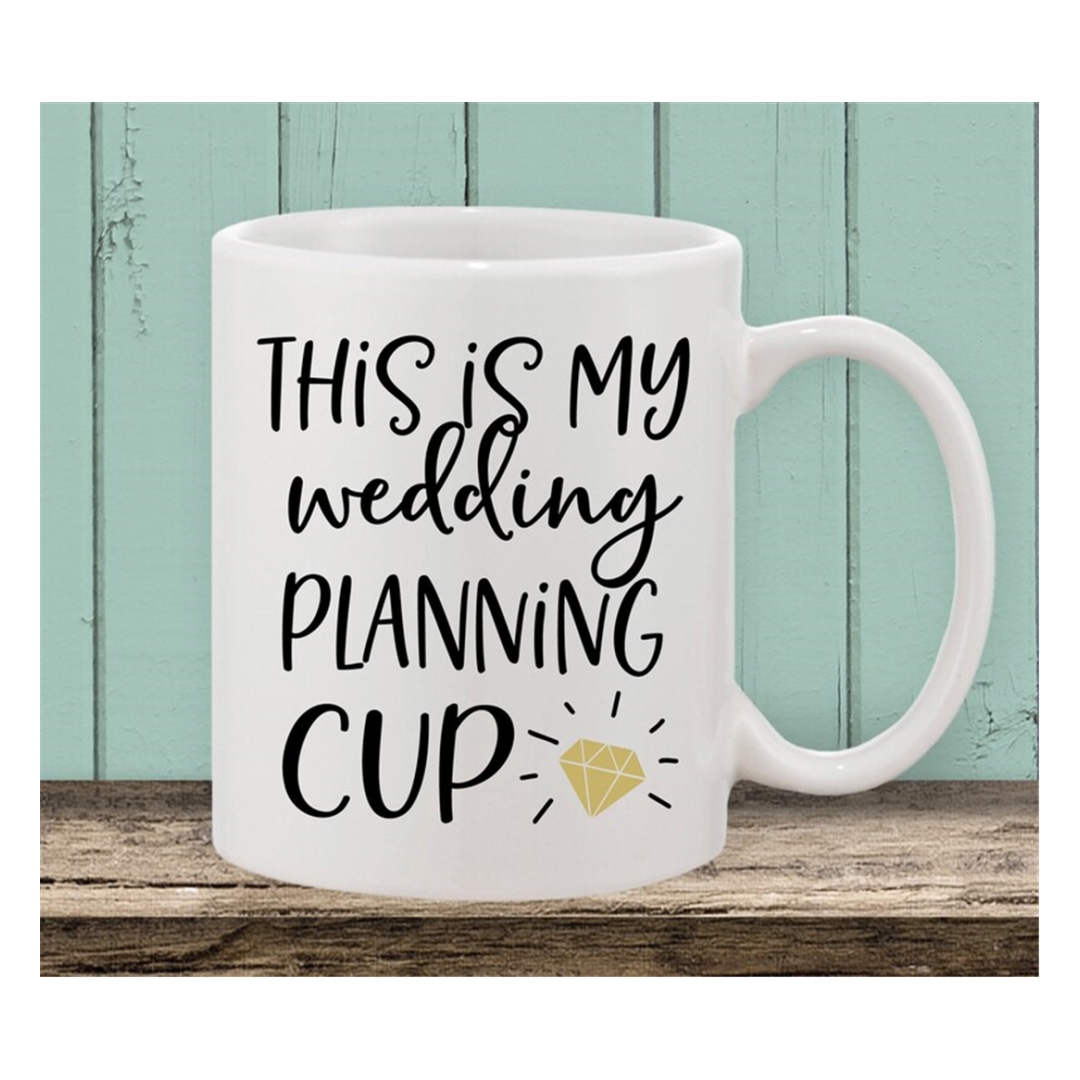 This Is My Wedding Planning Cup Svg, Engaged Svg, Fiancee Sv | Inspire ...