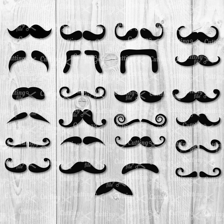 Mustache Clipart | Inspire Uplift
