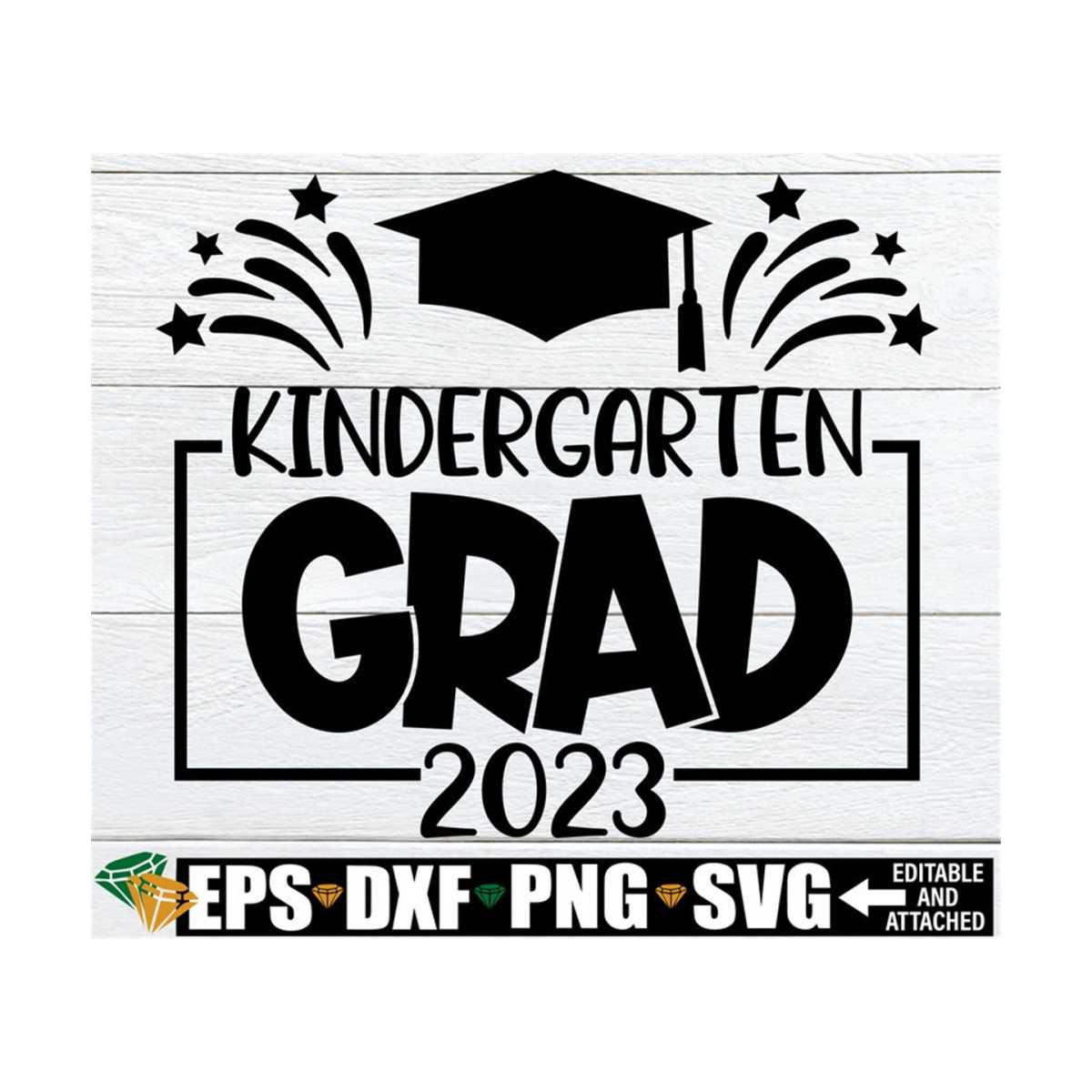Kindergarten Grad, Kindergarten Graduation svg, Graduation F - Inspire ...