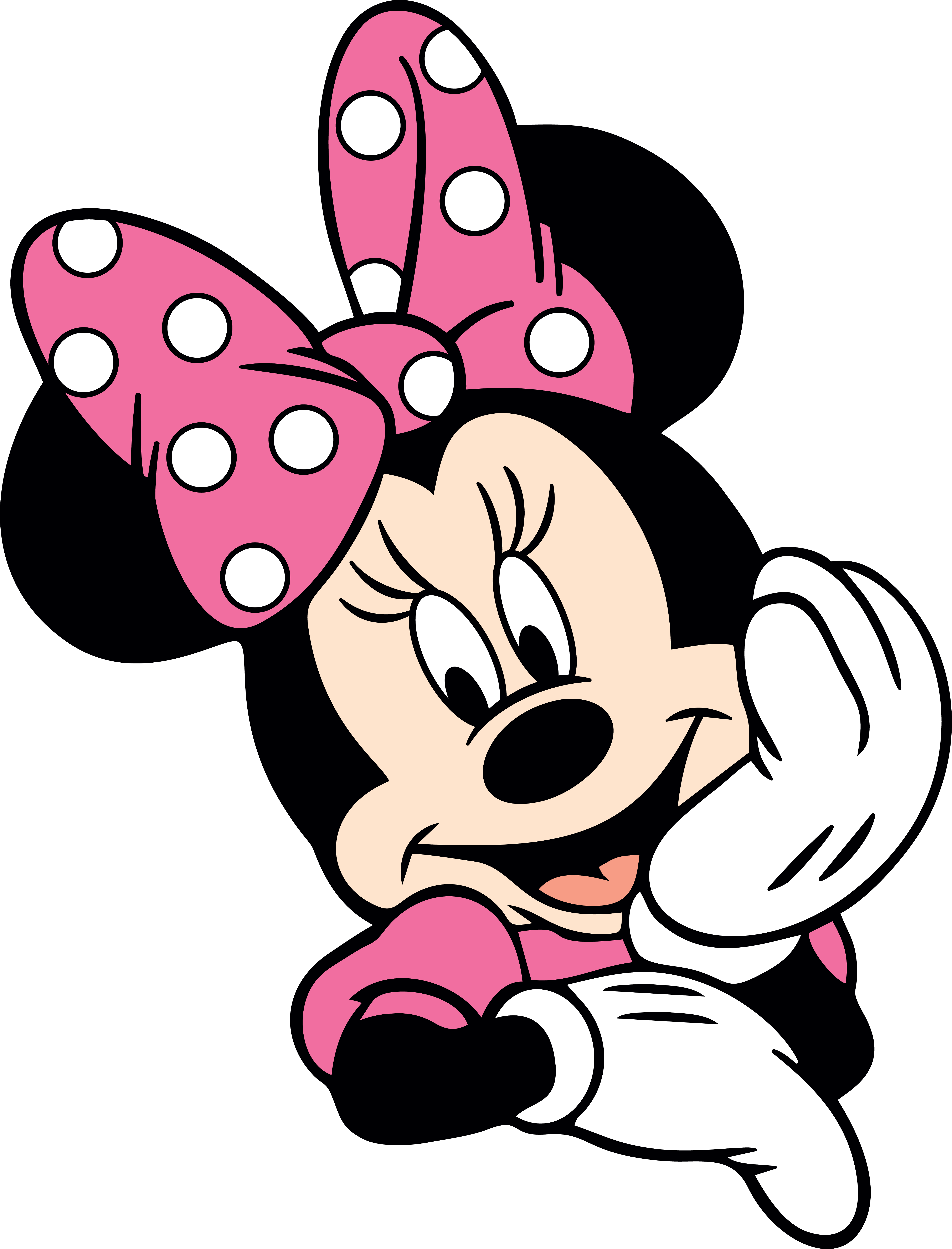 Minnie Mouse PNG, Minnie Mouse Clipart,Minnie Bows PNG, Minn | Inspire ...