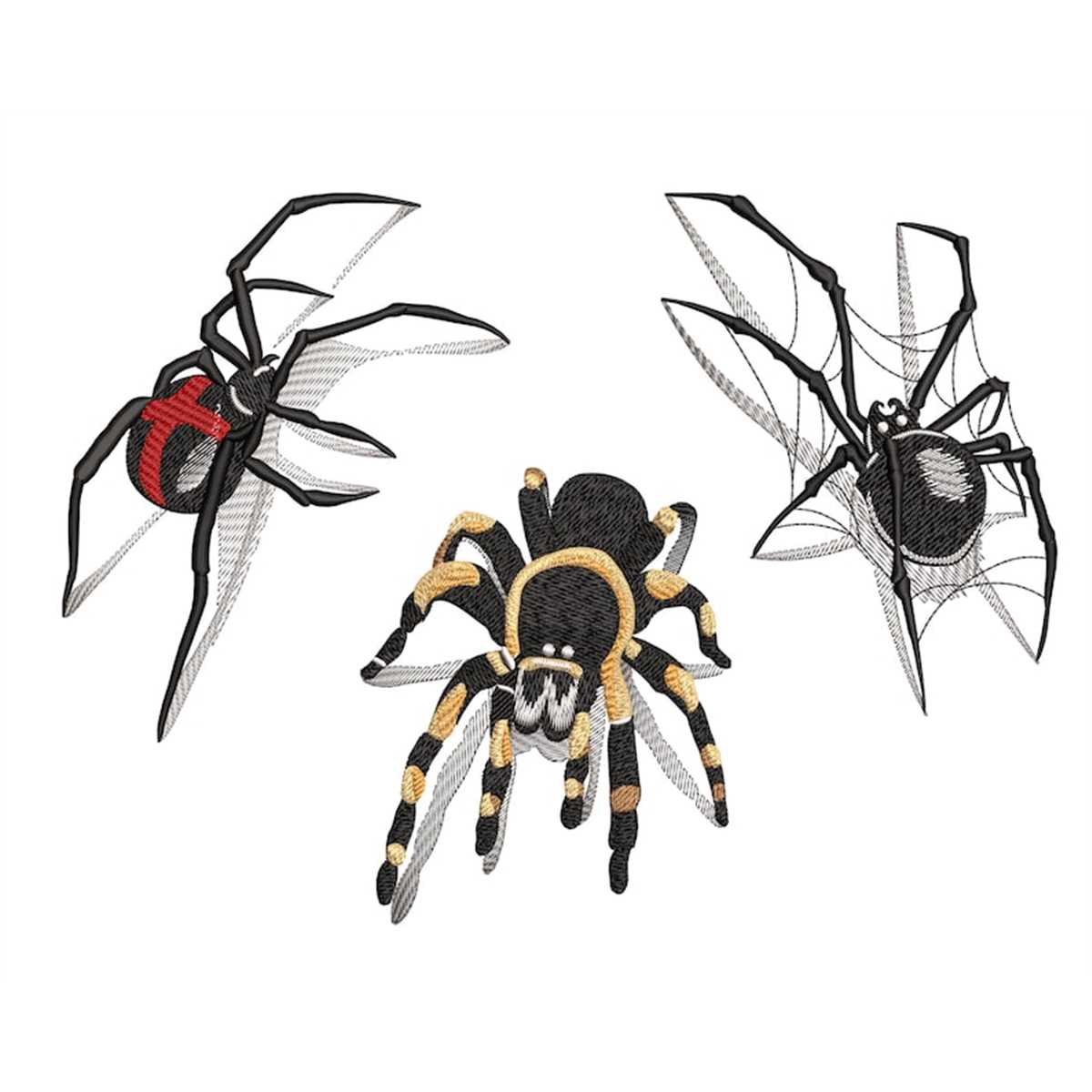 3D Spider Embroidery Designs BUNDLE, Halloween Witch's Dange | Inspire ...