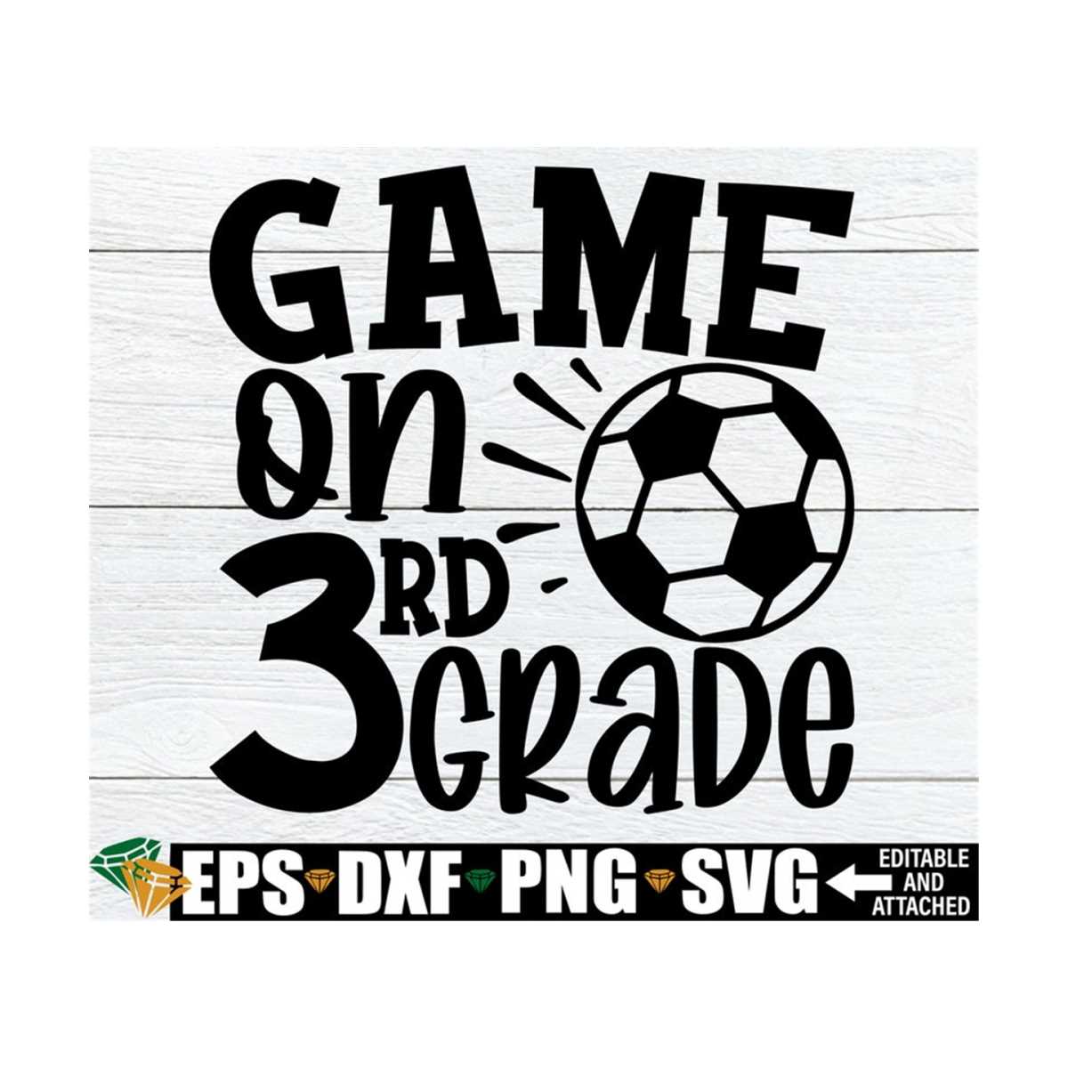 Game On Third Grade, Boys Third Grade Shirt svg, Boys 3rd Gr | Inspire ...