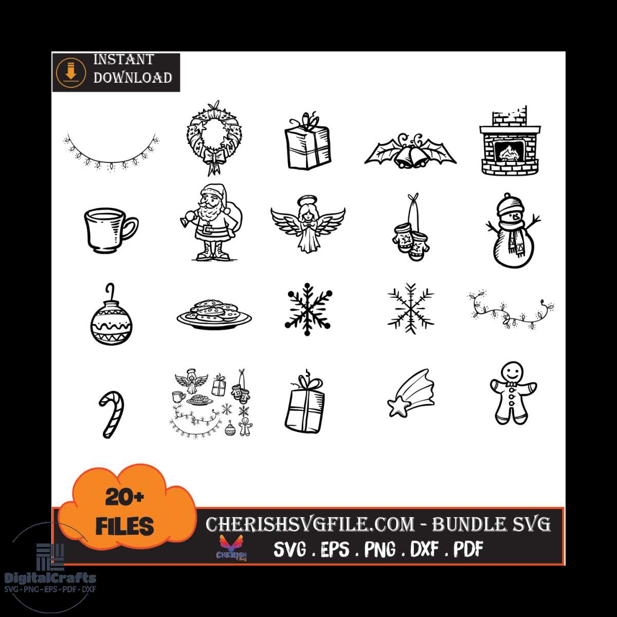 20 Files Icon God Bundle Svg, Christmas Svg, God Bundle Svg, | Inspire ...