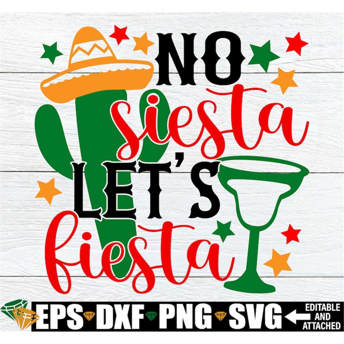 No Siesta Let's Fiesta, Cinco De Mayo svg, Cinco De Mayo Dec | Inspire ...