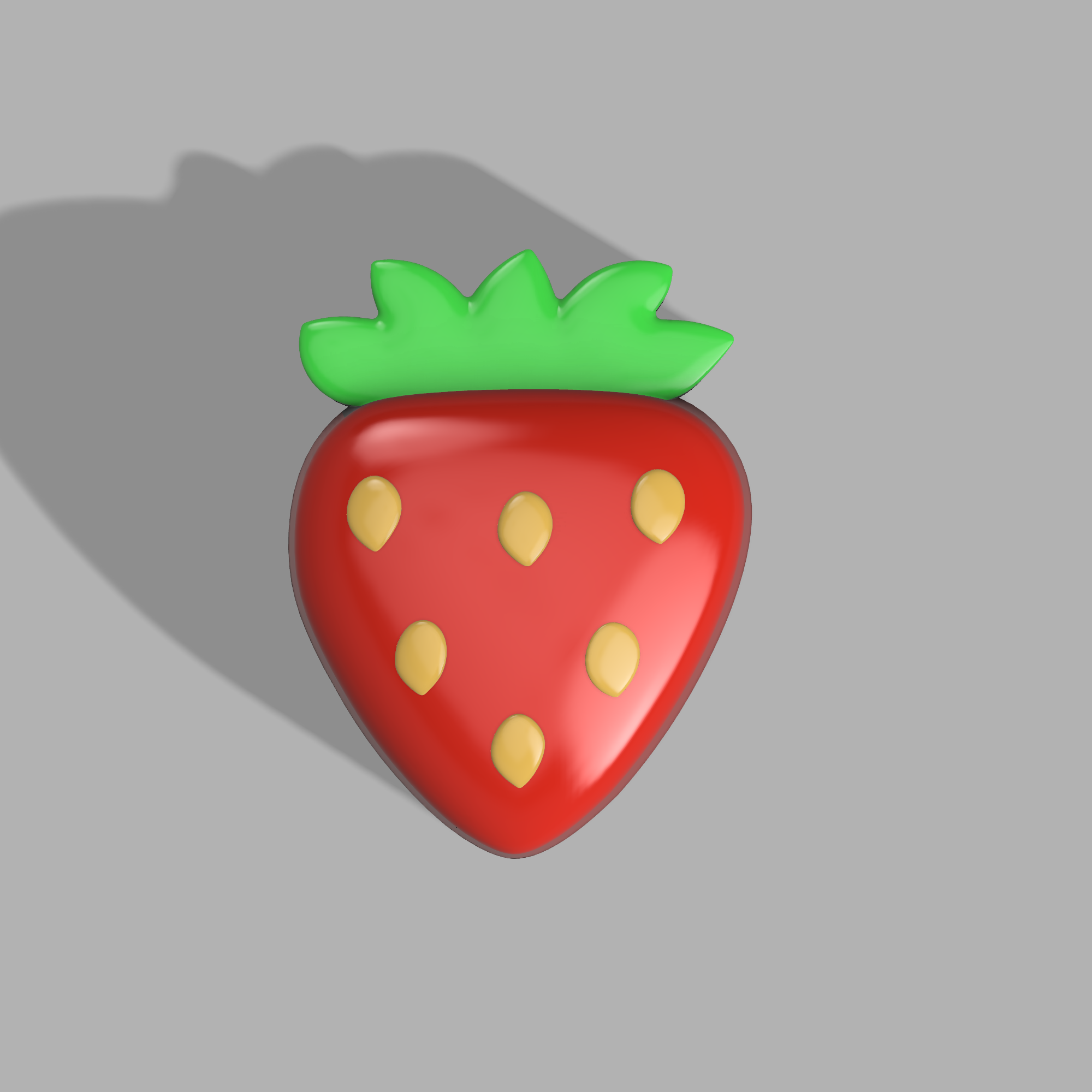 Strawberry STL file - Inspire Uplift