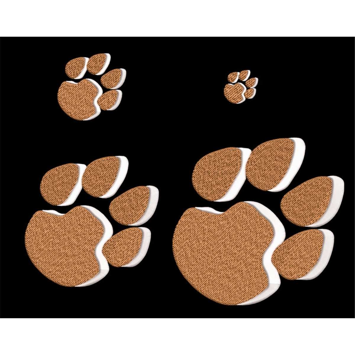 Paw Print Embroidery Design, Mini Dog Paw Print, Small Dog F - Inspire ...
