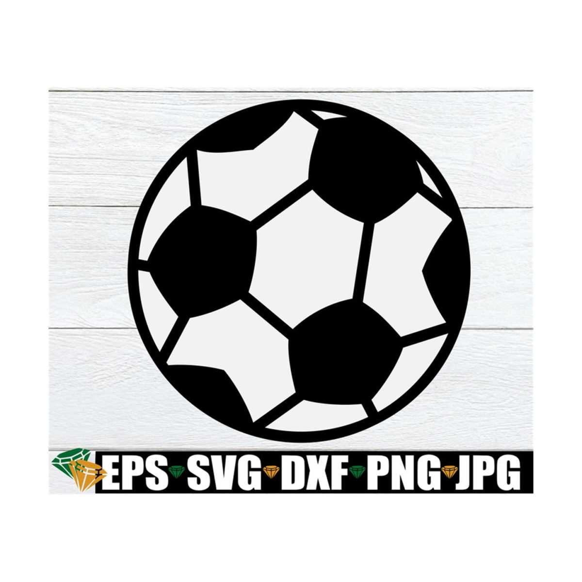 Soccer Ball SVG, Soccer Ball Clipart, Soccer Ball Cut File, | Inspire ...