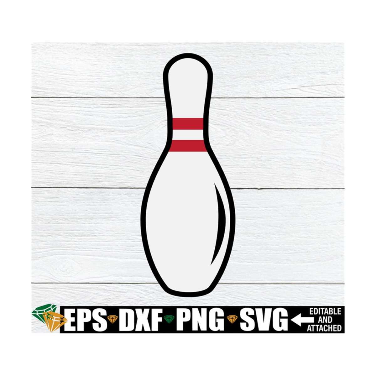 Bowling Pin svg, Bowling Clipart, Bowling svg, Bowling Pin C | Inspire ...