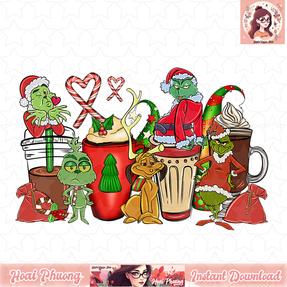 grinch Png, Christmas png, Grinch png, Trendy Christmas png, | Inspire ...
