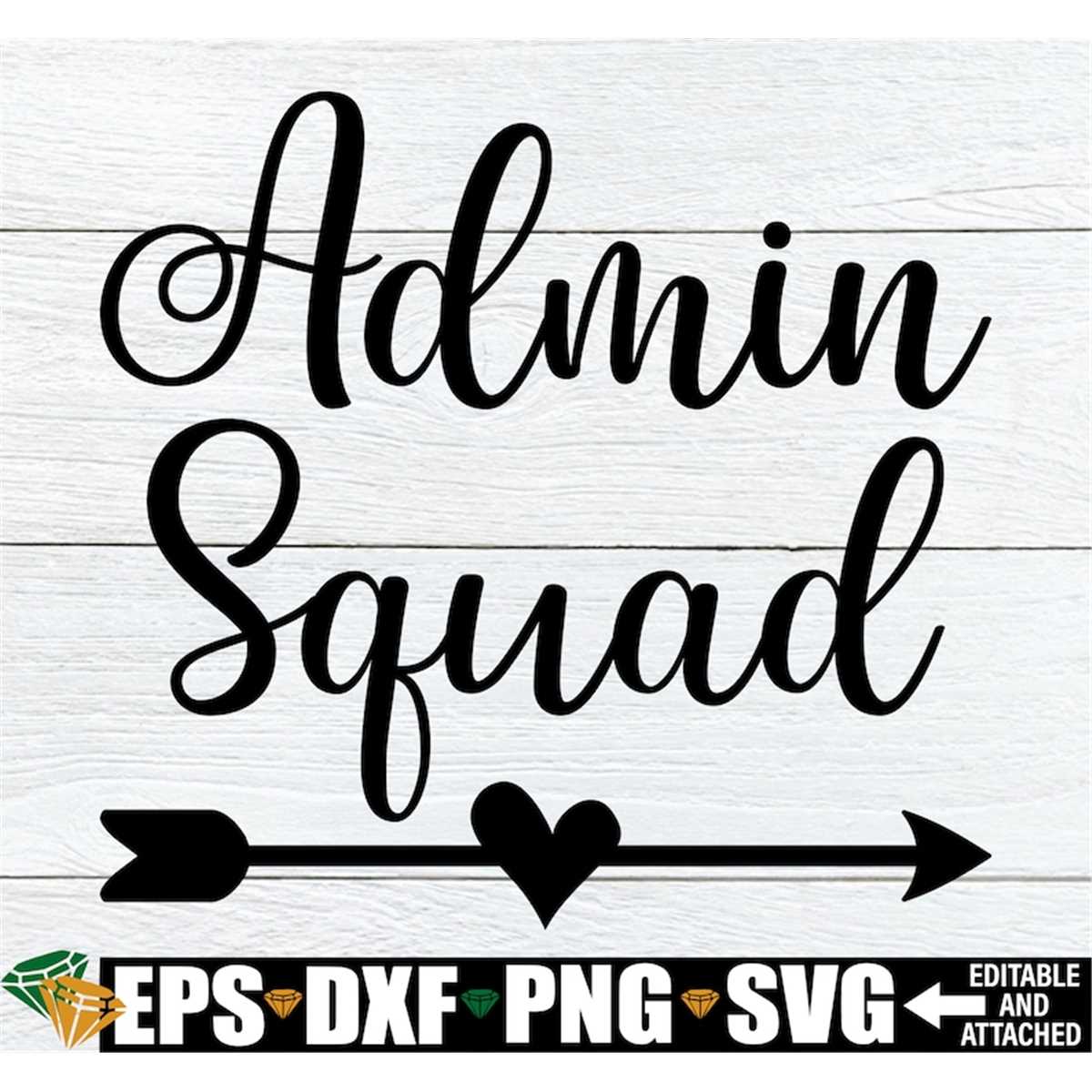 Admin Squad, School Administration svg, First Day Of School | Inspire ...