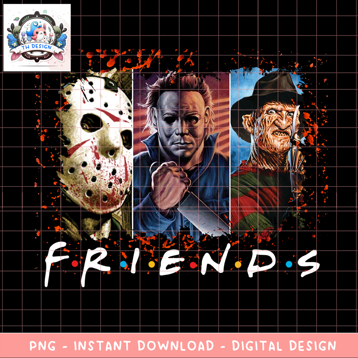 Horror Characters PNG, Horror Friends Png, Horror Halloween, - Inspire ...