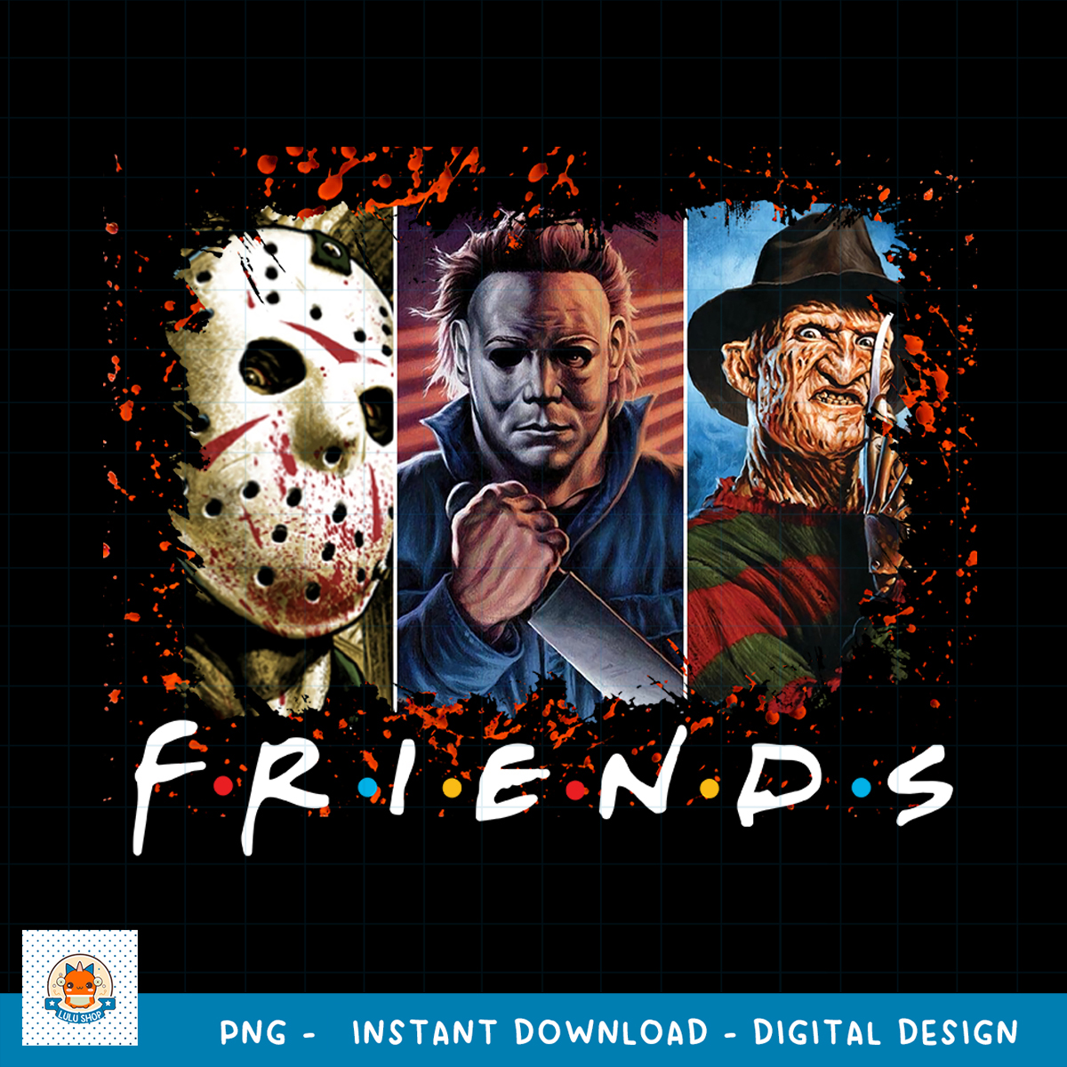 Horror Characters PNG, Horror Friends Png, Horror Halloween, - Inspire ...