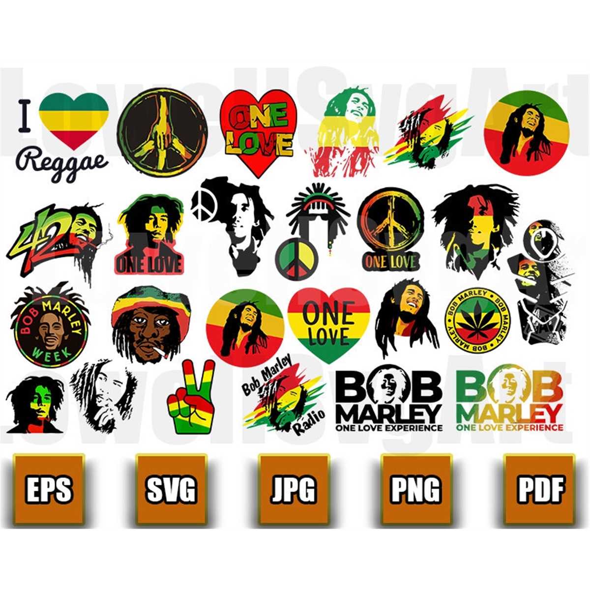 Bob Marley Svg, Bob Marley Vector, Bob Marley Cutfile, Bob M | Inspire ...
