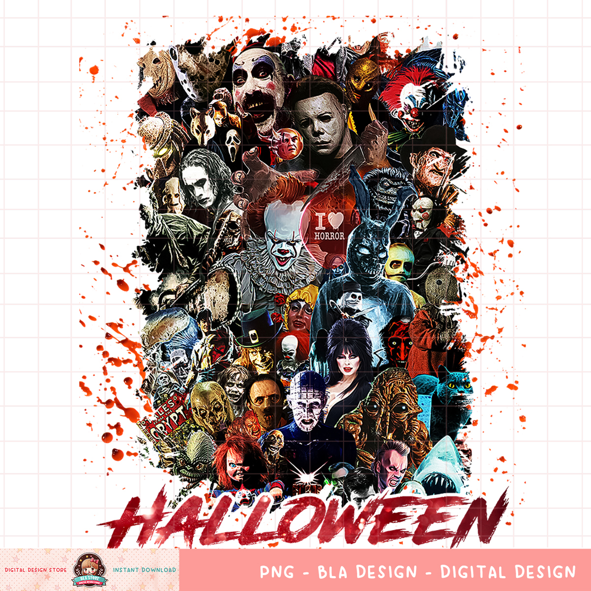 Horror Characters PNG, Horror Friends Png, Horror Halloween, - Inspire ...