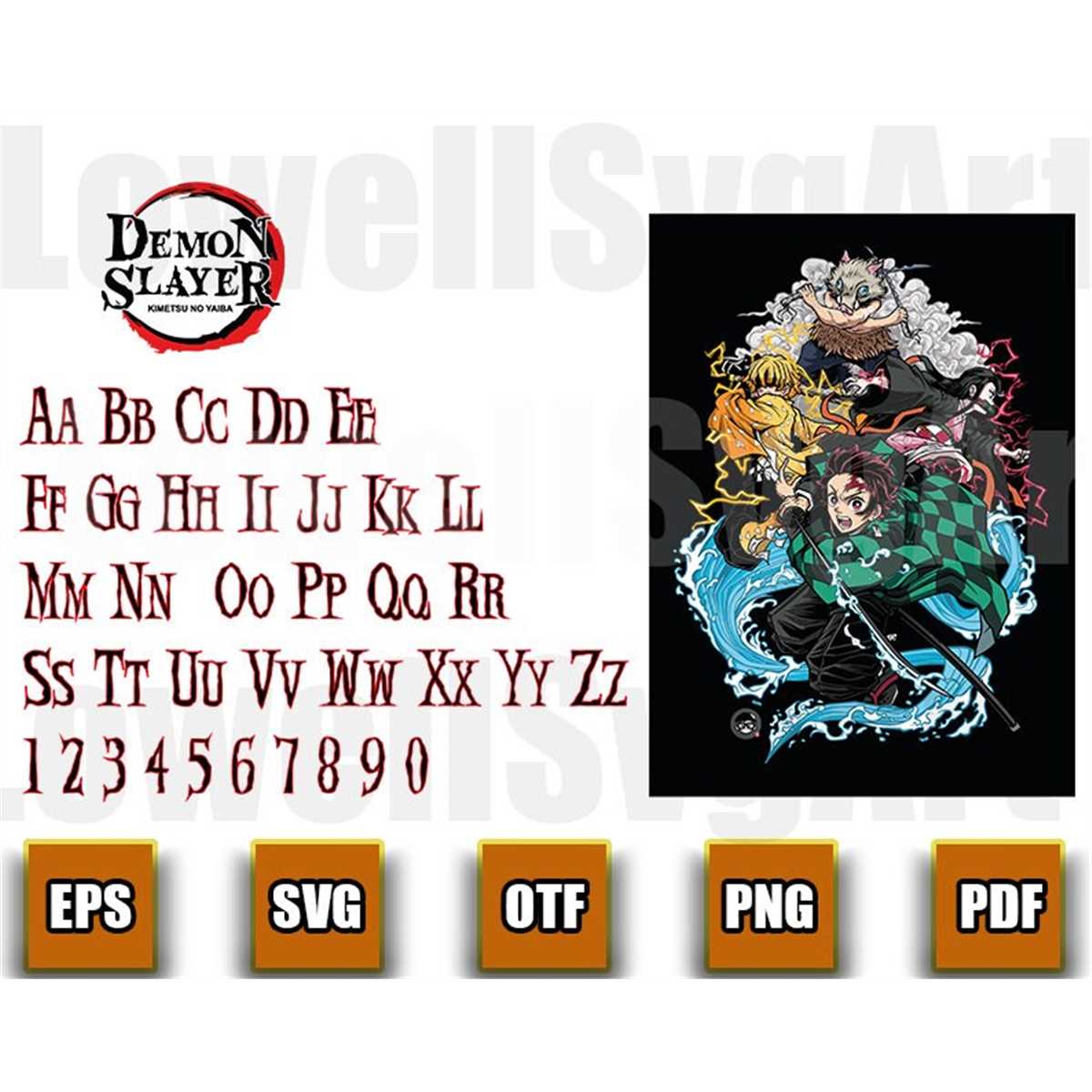 Anime Font, Anime Alphabet, Anime Svg, Anime Cutfile, Anime - Inspire ...