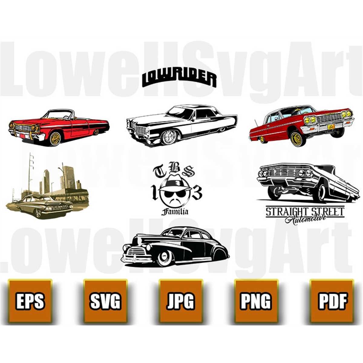 Lowrider Svg, Lowrider Vector, Lowrider Cutfile, Lowrider C - Inspire ...