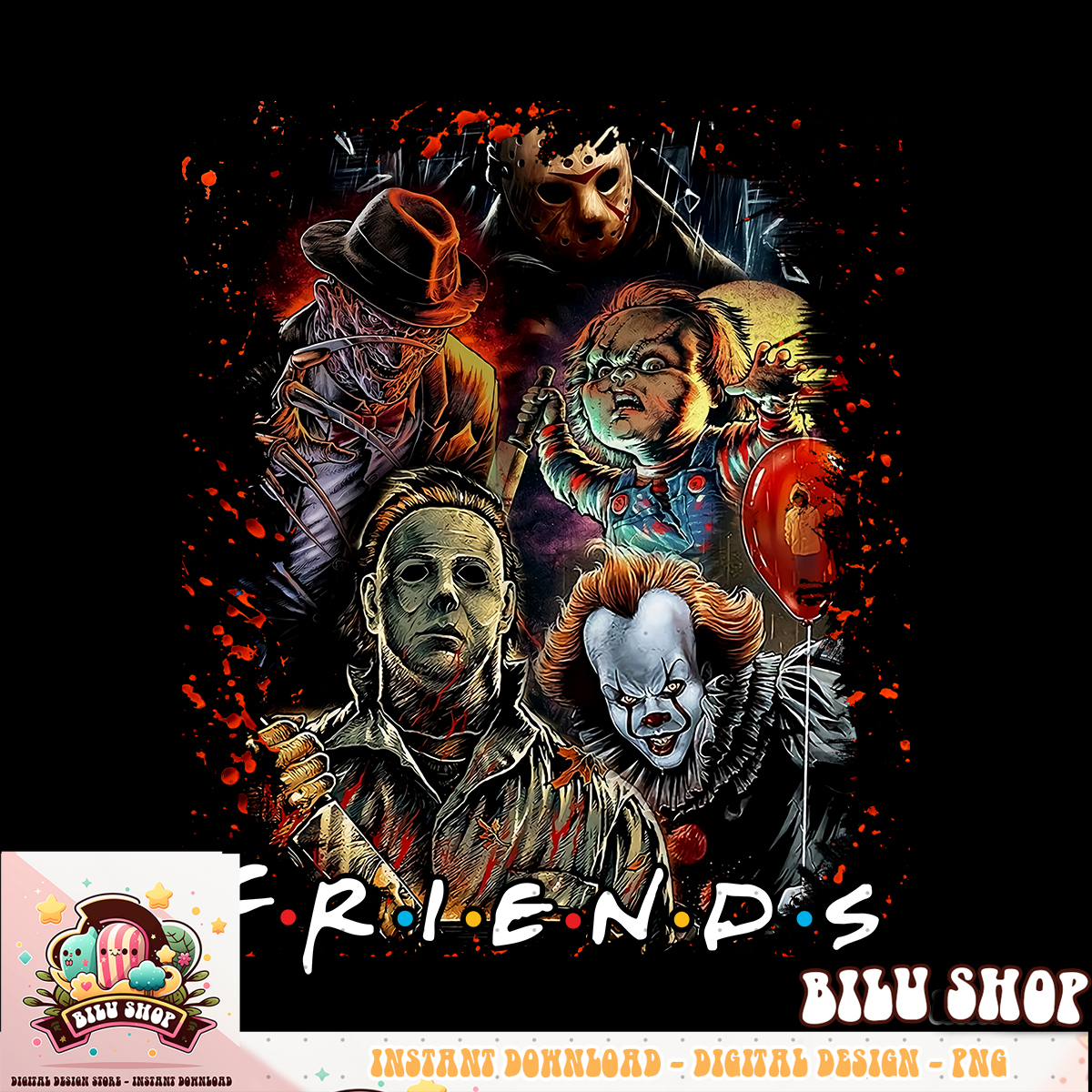 Horror Characters PNG, Horror Friends Png, Horror Halloween, - Inspire ...