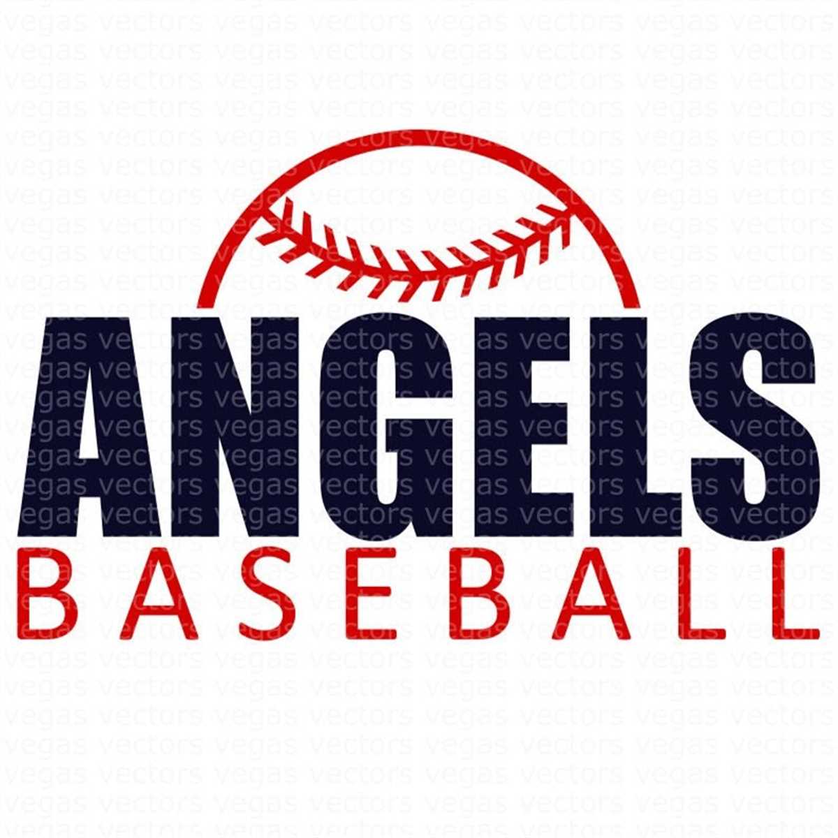 Angels SVG, Baseball SVG, Baseball Shirt SVG, Digital Downlo | Inspire ...