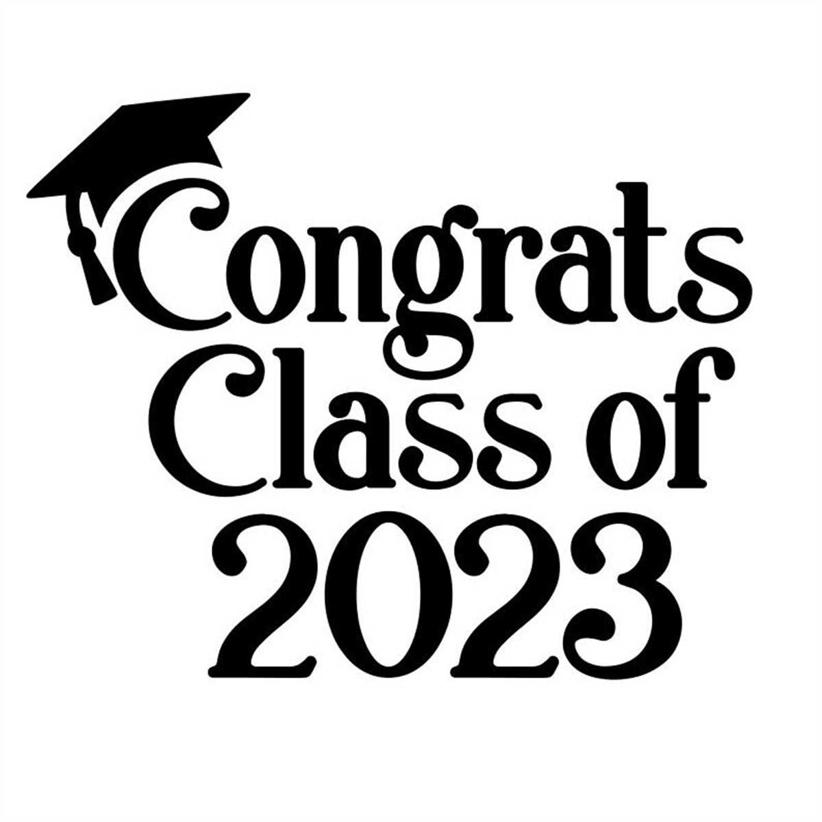 Congrats Class of 2023 SVG, Graduation PNG, Digital Download - Inspire ...