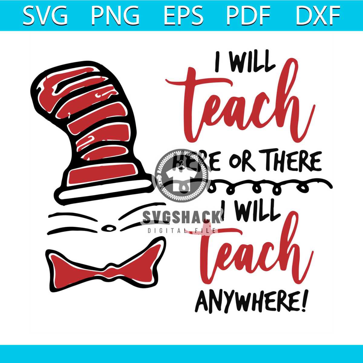 Seuss Teacher Svg Dr Seuss Svg Cat In The Hat Svg Teacher Inspire Uplift
