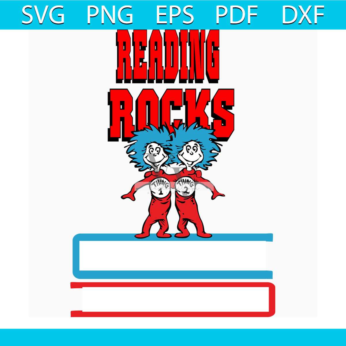 Dr Seuss Reading Rocks Svg, Dr Seuss Svg, Dr Seuss Reading S | Inspire ...