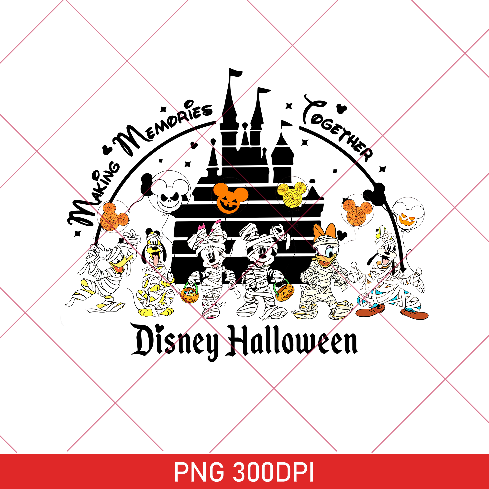 Disney Halloween Crew PNG, Mickey & Friends Halloween, Disne | Inspire ...