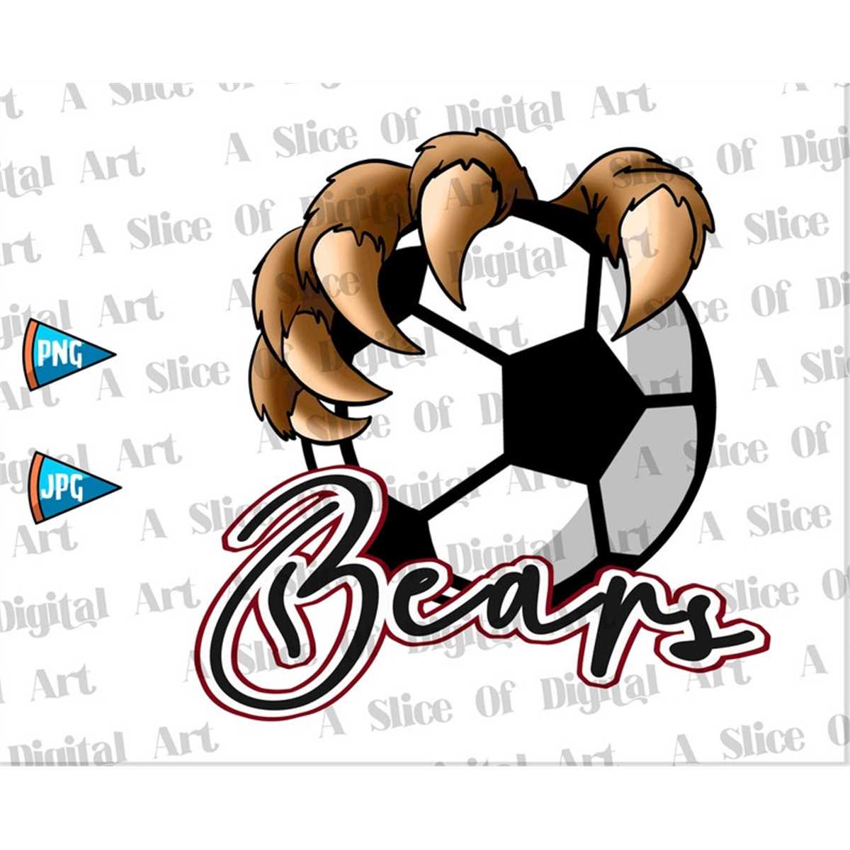 Bears Soccer Athletic Teams PNG Jpg Design Go Bears Soccer F - Inspire ...