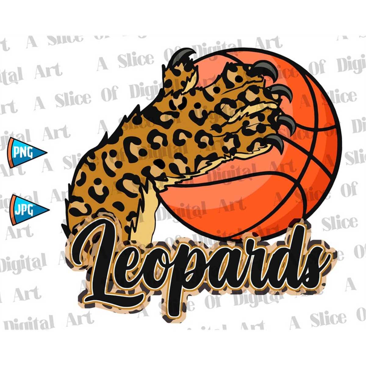 Leopards Basketball Athletics Teams PNG JPEG Go Leopards Bas | Inspire ...