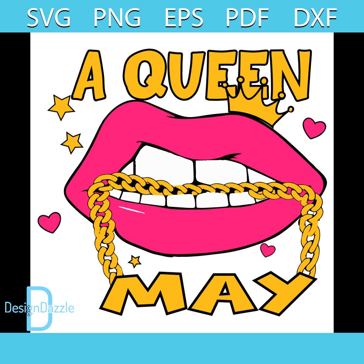 A Queen May Svg, Birthday Svg, May Queen Svg, Birthday Girl - Inspire ...