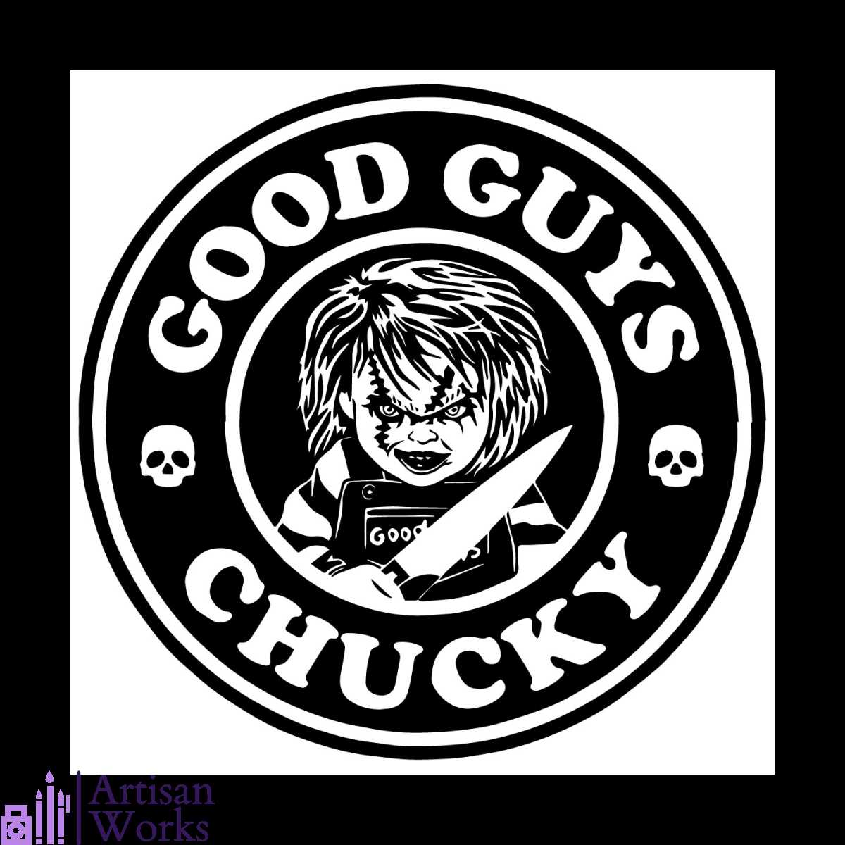 Chucky Starbucks Good Guys Chucky Svg, Halloween Svg | Inspire Uplift