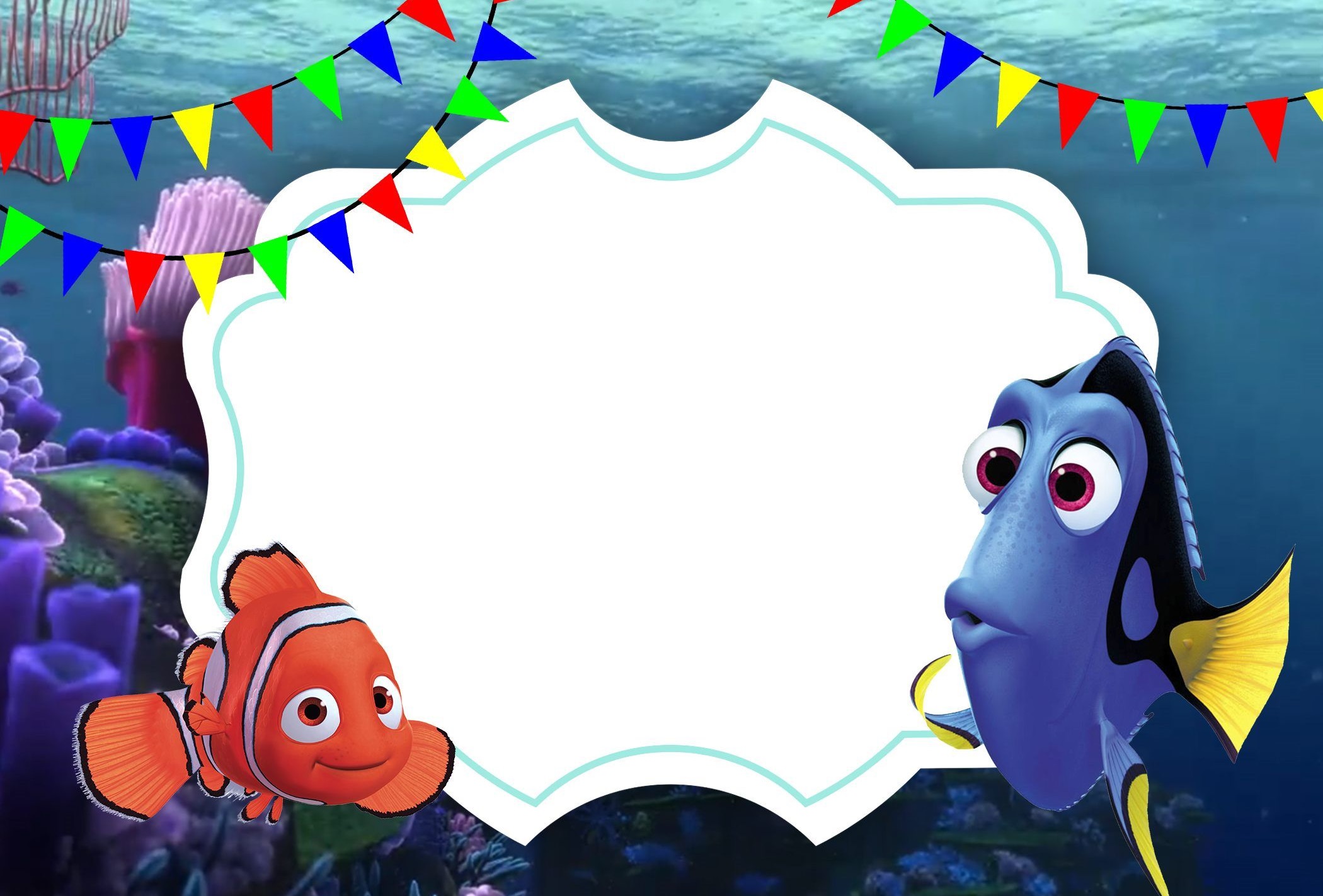 Finding Nemo Clip Art, Finding Nemo PNG, Finding Nemo Party, | Inspire ...