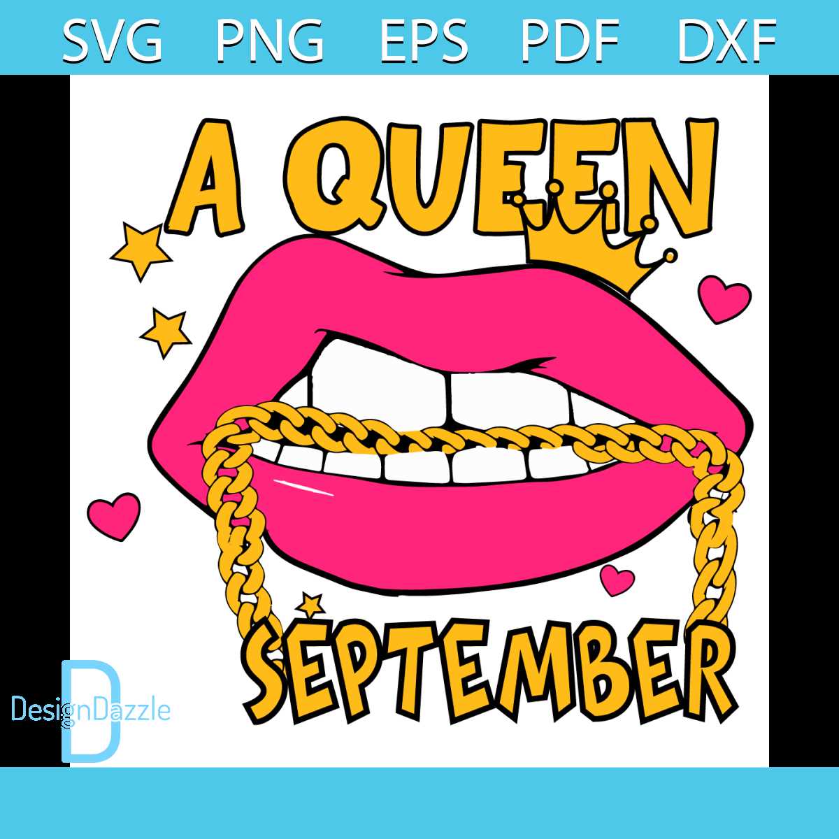 A Queen September Svg, Birthday Svg, September Queen Svg, Se | Inspire ...