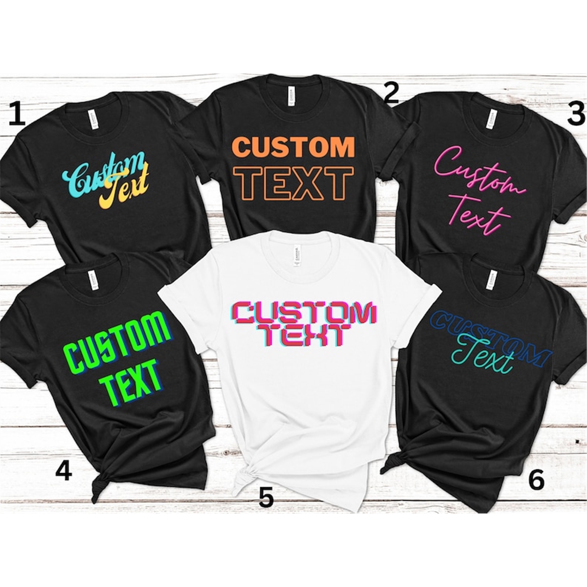Personalized T-shirt, Custom T-Shirts, Custom Shirt, Persona | Inspire ...