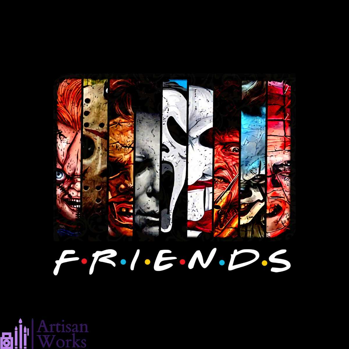 Friends Horror Friends PNG, Halloween Horror Movie Killers P | Inspire ...
