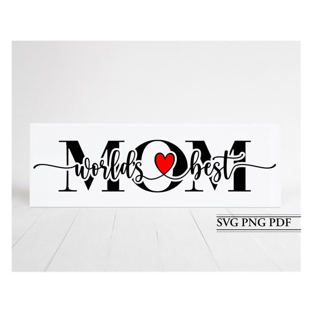 Mom We Love You Svg, Happy Mother's Day Svg, Mom Tile Svg, B | Inspire ...