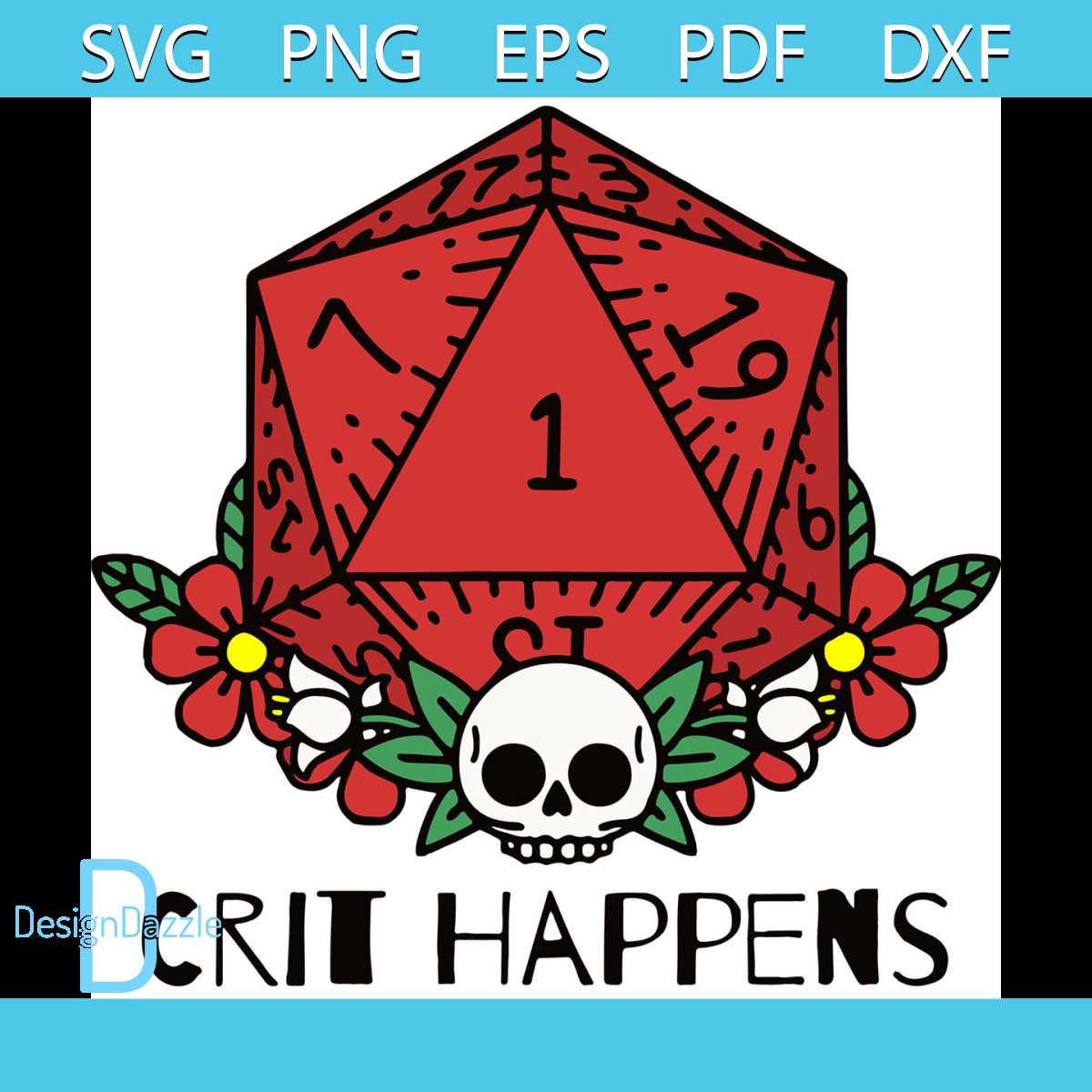 Crit Happens Svg, Trending Svg, Game Svg, Dungeon And Dragon | Inspire ...