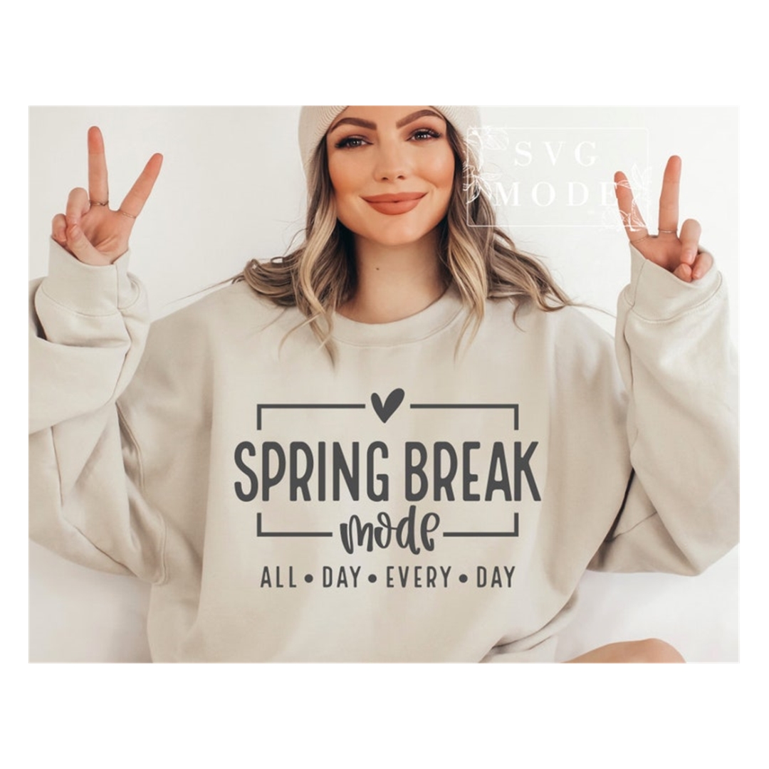 Spring Break Mode SVG PNG, Spring Break Svg, Spring Break 20 | Inspire ...