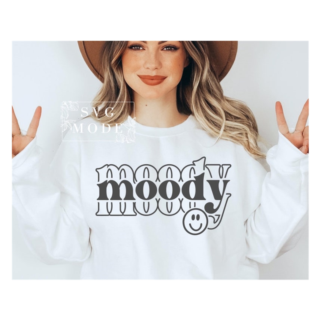 Moody SVG PNG PDF, Girl Shirt Svg, Funny Teen Svg, Introvert - Inspire ...