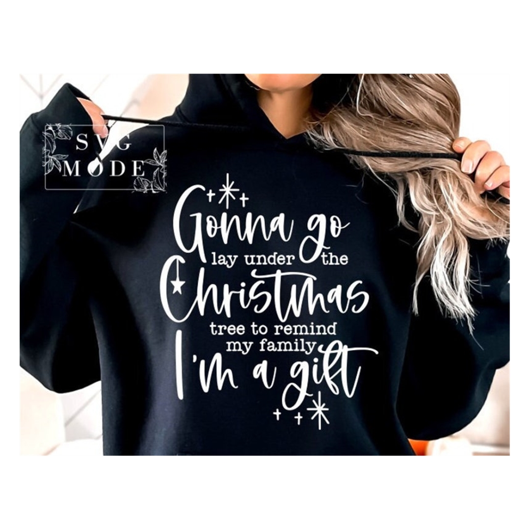 Gonna Go Lay Under The Tree SVG PNG PDF, Christmas Vibes Svg | Inspire ...