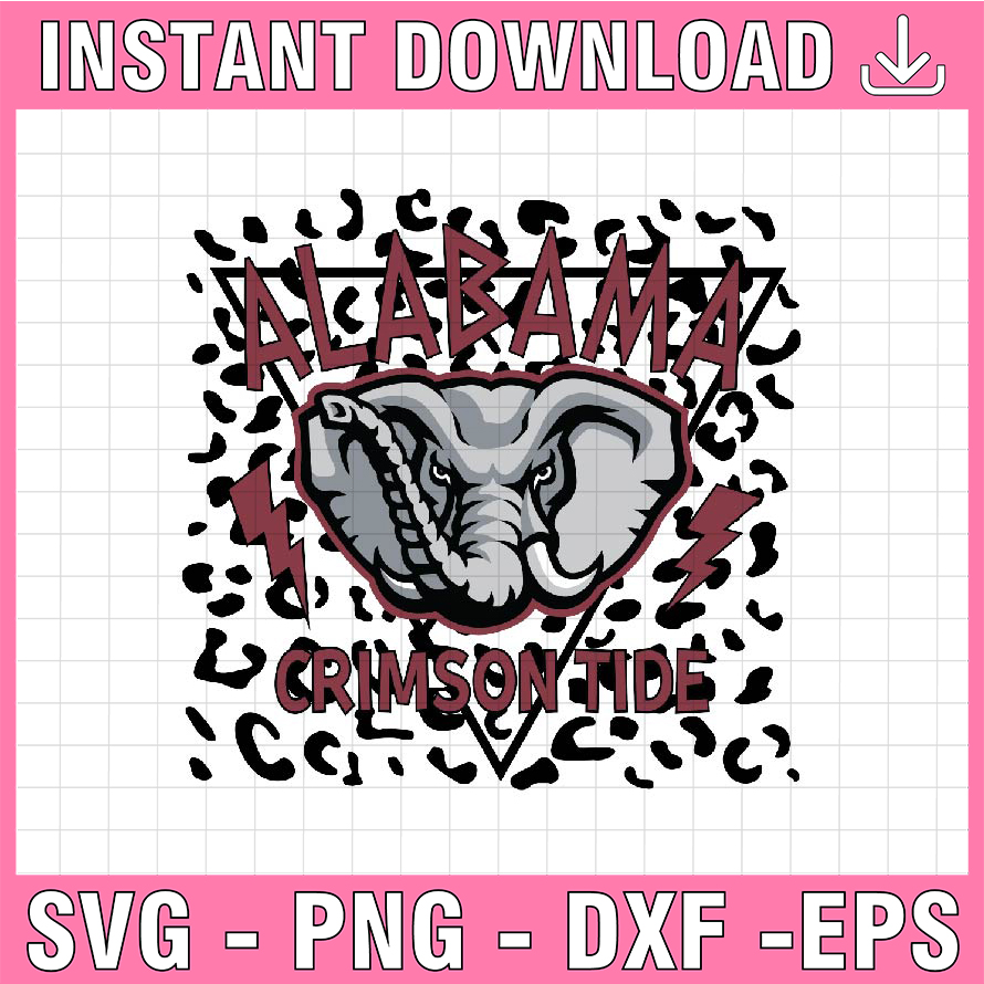 Alabama Football Svg- Bama Design- Instant Download- Png Svg - Inspire ...