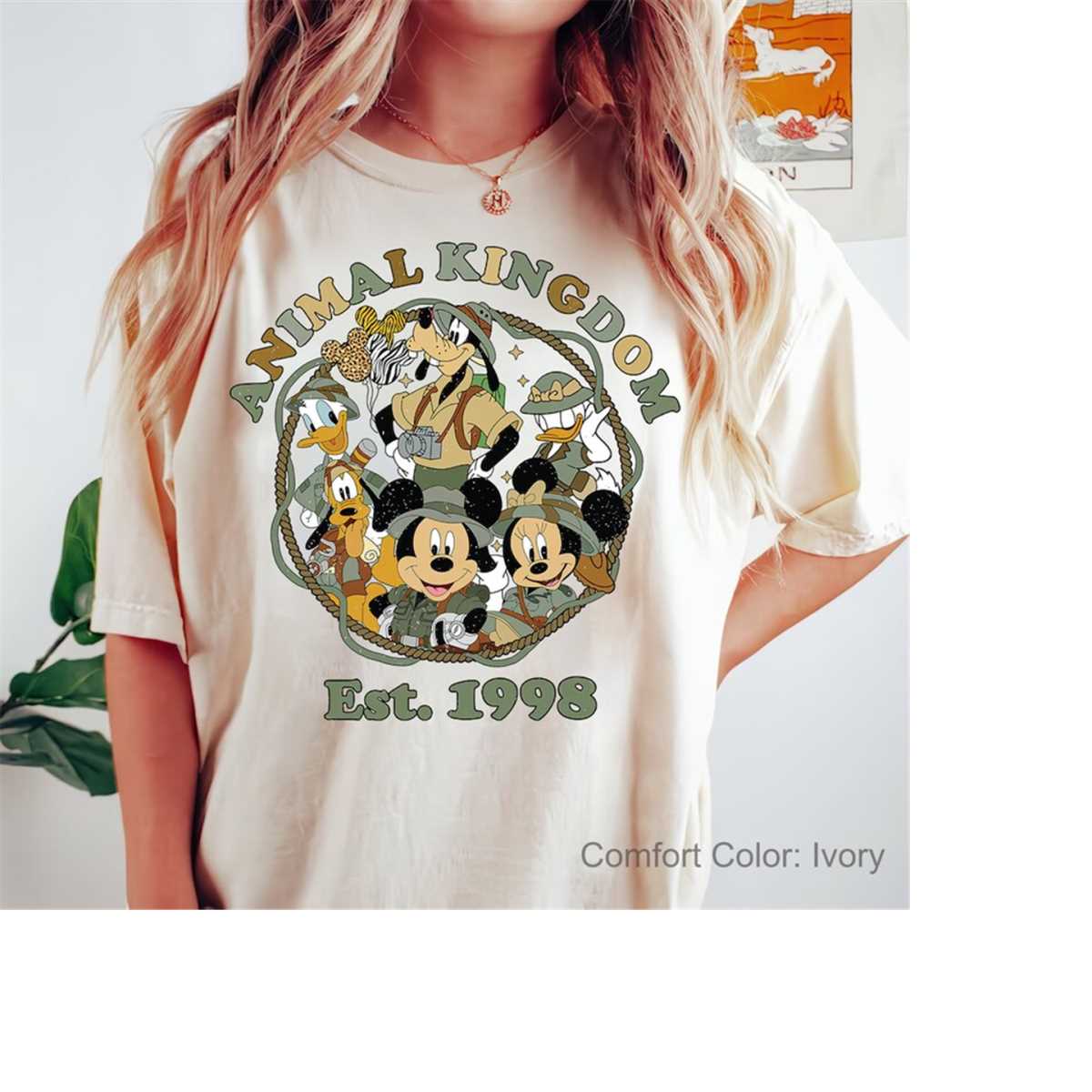 Disney Animal Kingdom Est 1998 Comfort Shirts, Walt Disney W | Inspire ...