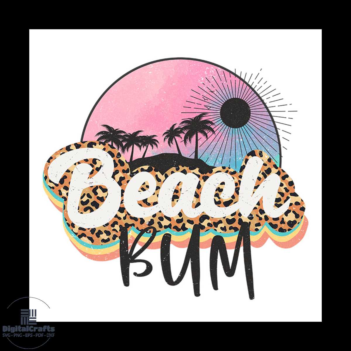 Beach Bum Png, Trending Png, Leopard Beach Png, Beach Png | Inspire Uplift