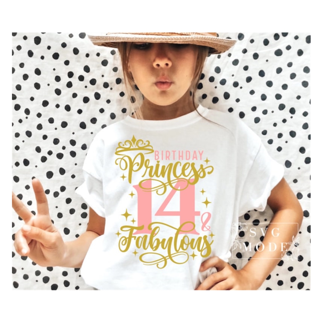 14th Birthday SVG PNG PDF, 14th Birthday Svg, Birthday Svg, | Inspire ...